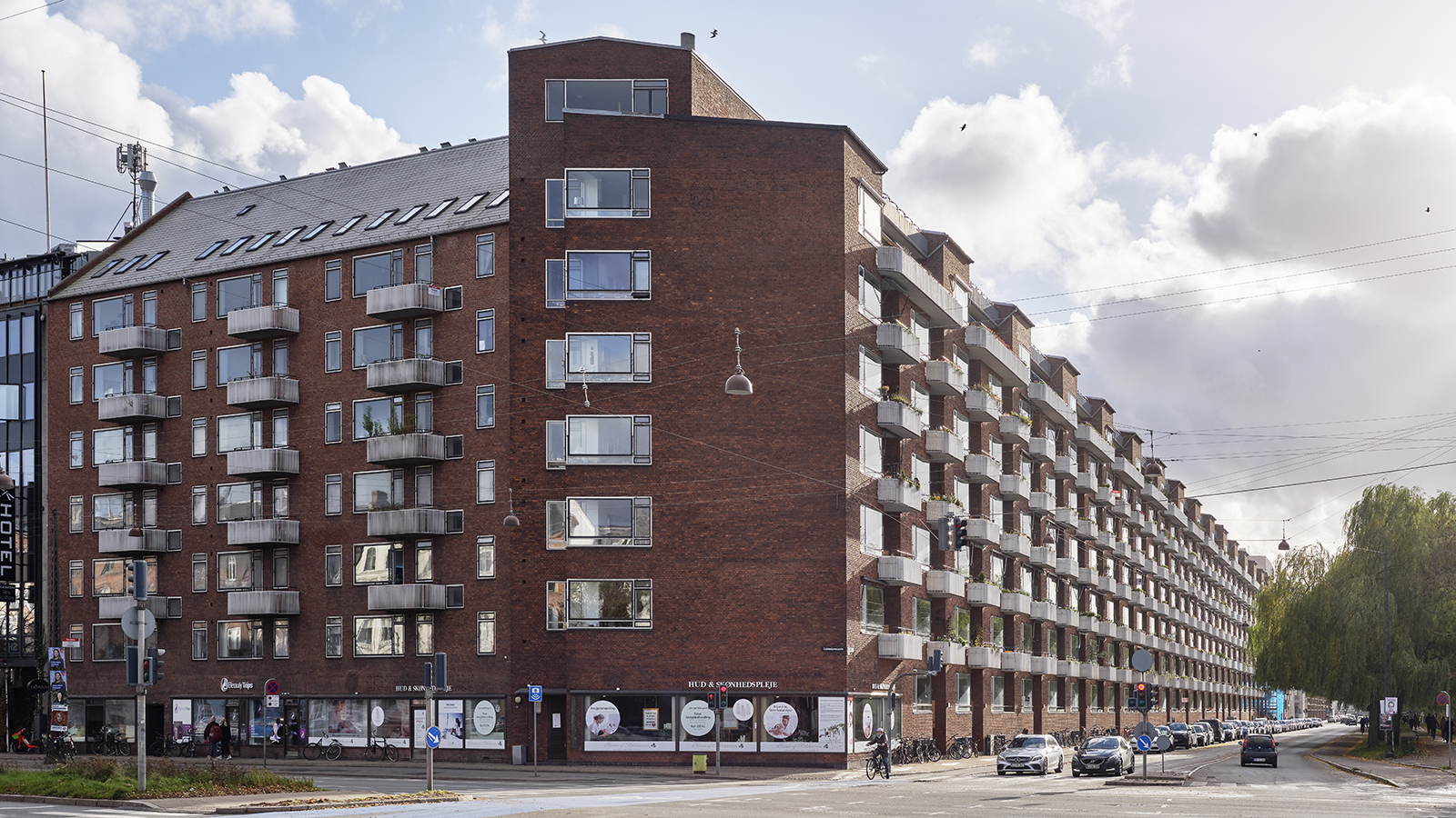 Kay Fisker's own flat in Vestersøhus